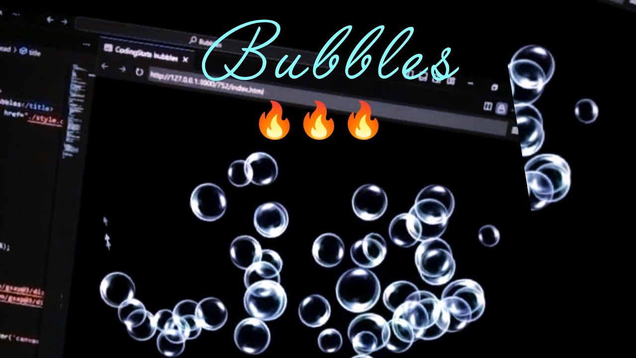 Bubbles Animation Tutorial Html Css Javascript Codingproject 9852