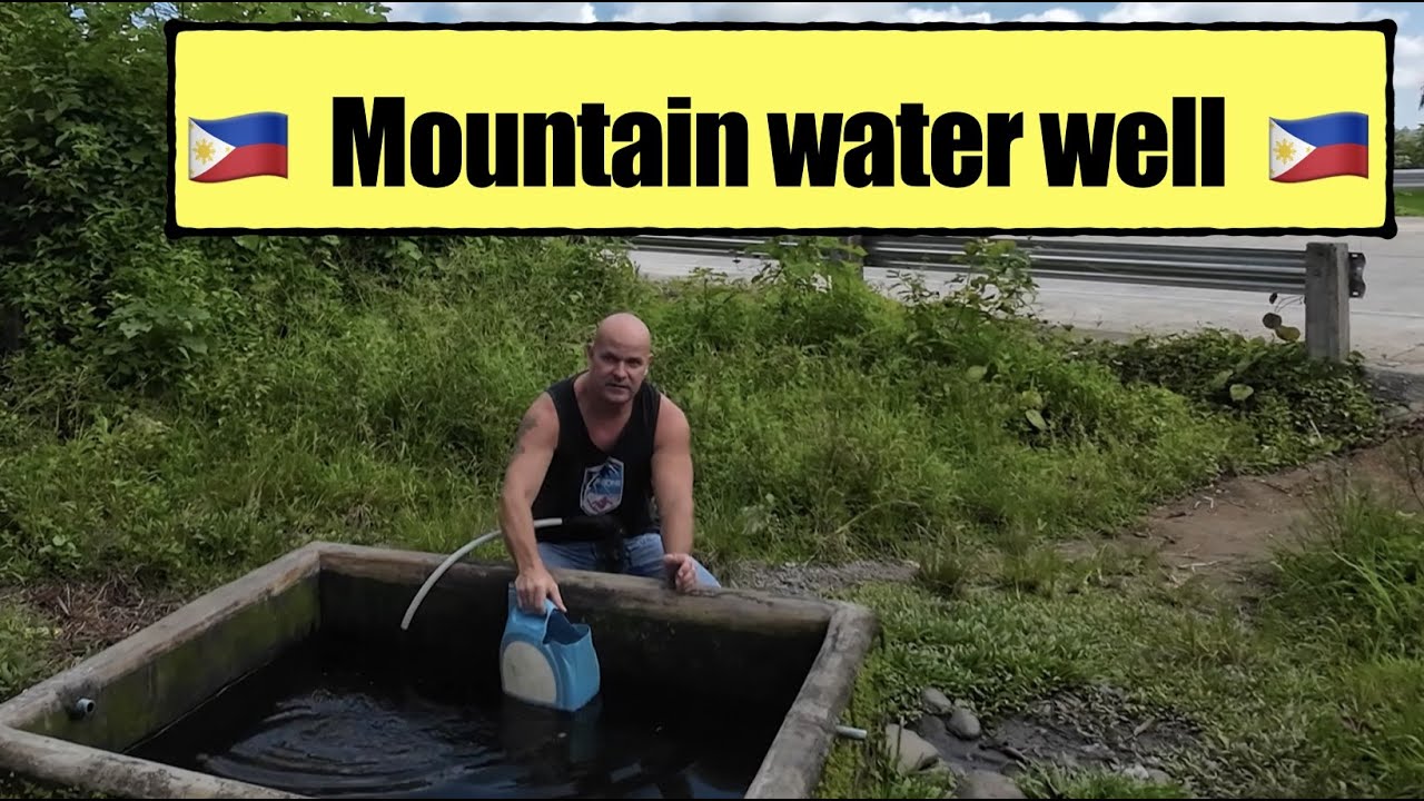 Philippines 🇵🇭 Free Water Mountain Well - YouTube
