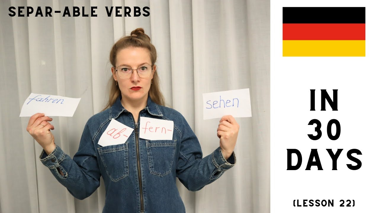 German in 30 days/lesson 22/How to Get Better In German By Using German ...