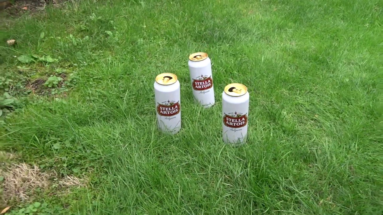 Tin Can Plinking with the Crosman 2260 - YouTube