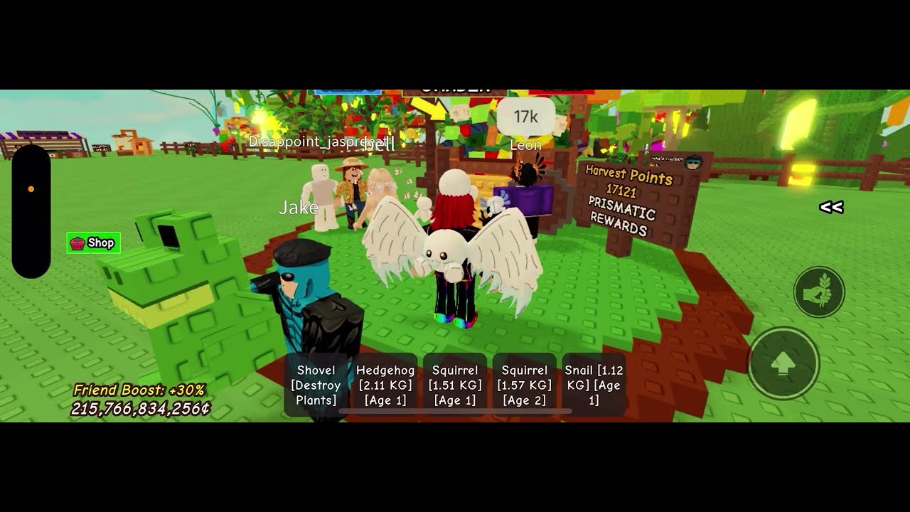 I got prismatic rewards in the summer harvest! (Grow a garden) - YouTube