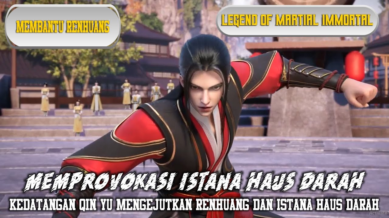 Legend Of Martial Immortal Episode 227 Memprovokasi Istana Haus Darah Youtube