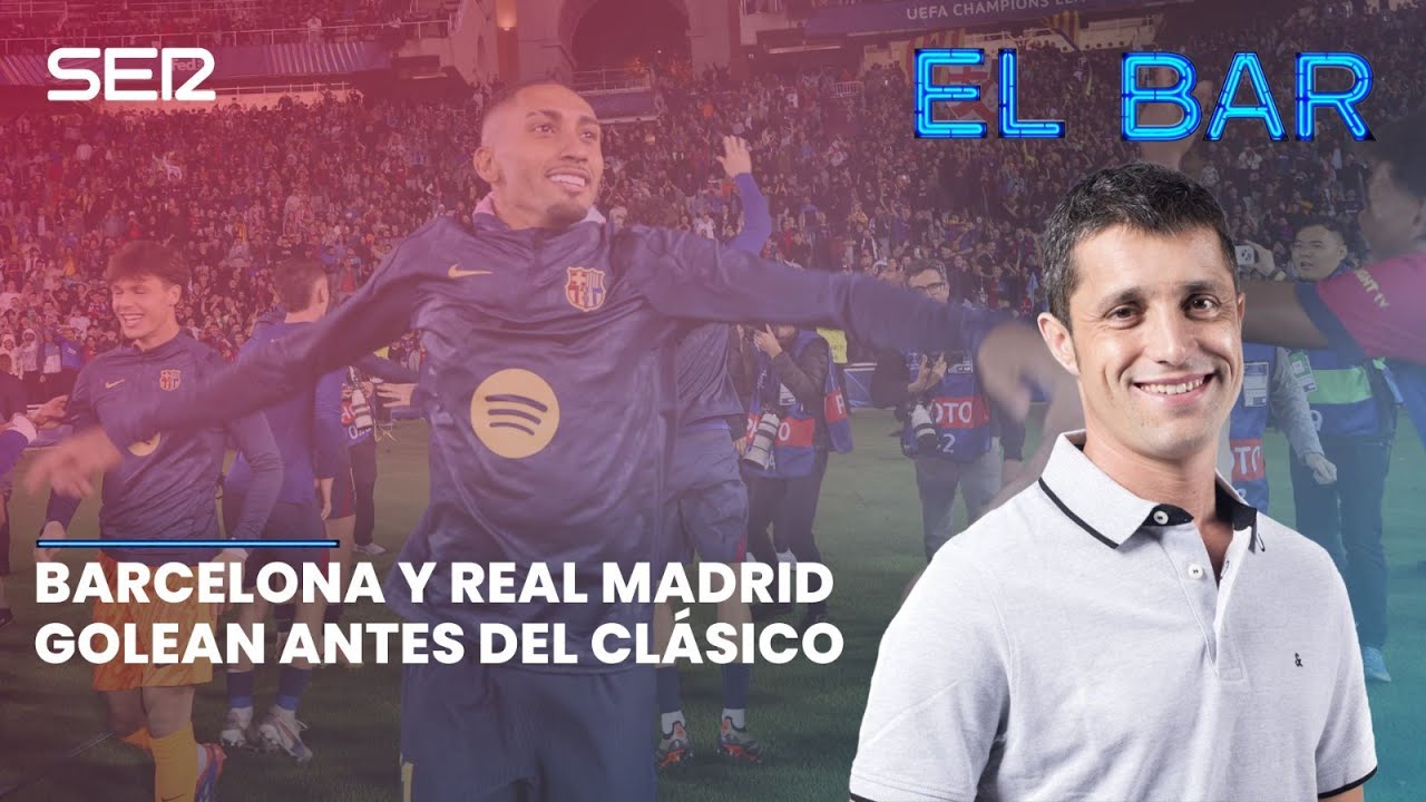 📺⚽️ El Bar 106 | Barça i Madrid golegen abans del Clàssic - YouTube