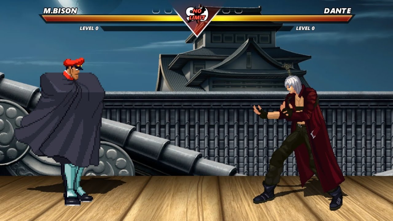 M BISON vs DANTE - The most epic fight ever made ! - YouTube