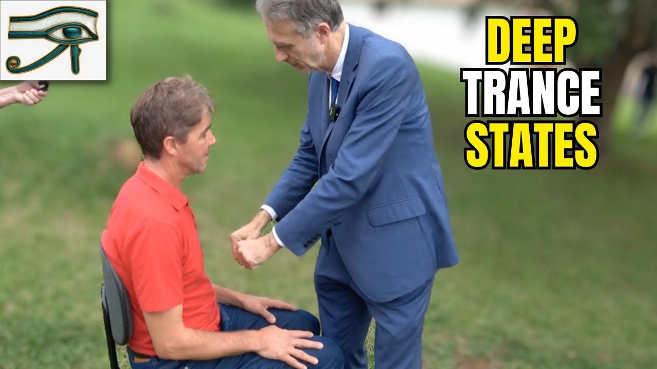 The gestures in non-verbal hypnosis / Deep trance states - YouTube