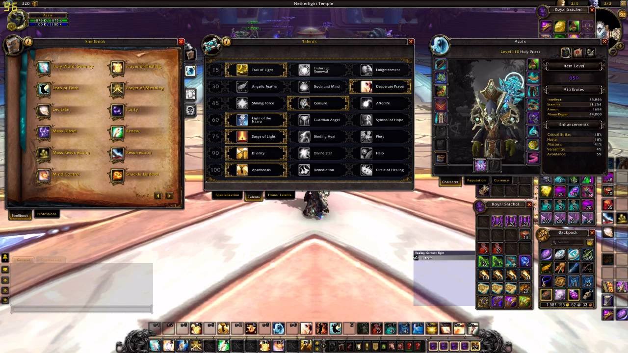 Advanced Holy Priest Guide: Part 2 (Talent Discussion) - YouTube