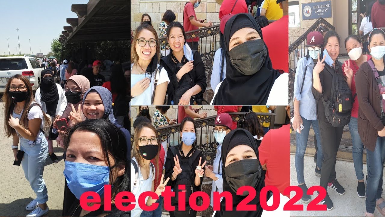 KHADAMA IN KUWAIT | ELECTION 2022 @ PHILIPPINE EMBASSY KUWAIT - YouTube
