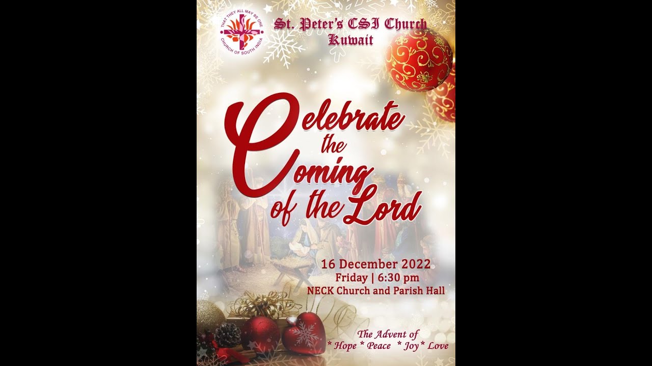 CSI Christmas Service 2022 - YouTube