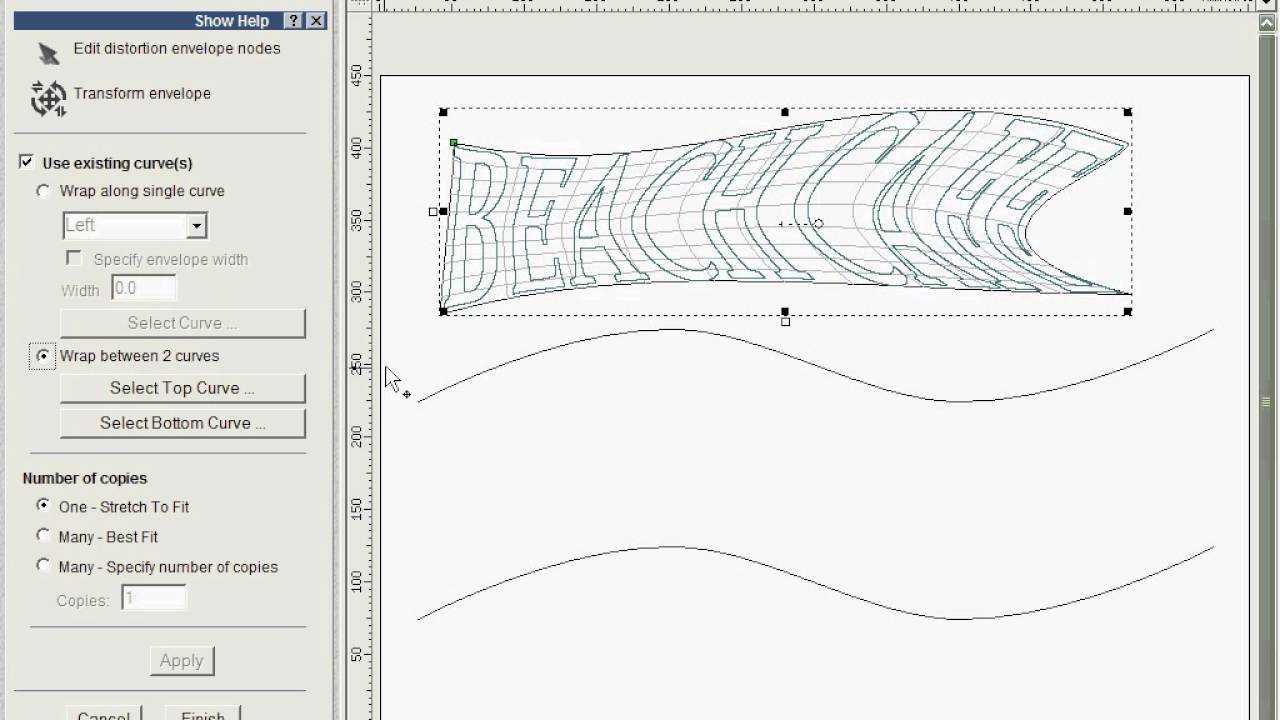 Artcam teaching video 5 Design Vectors - YouTube
