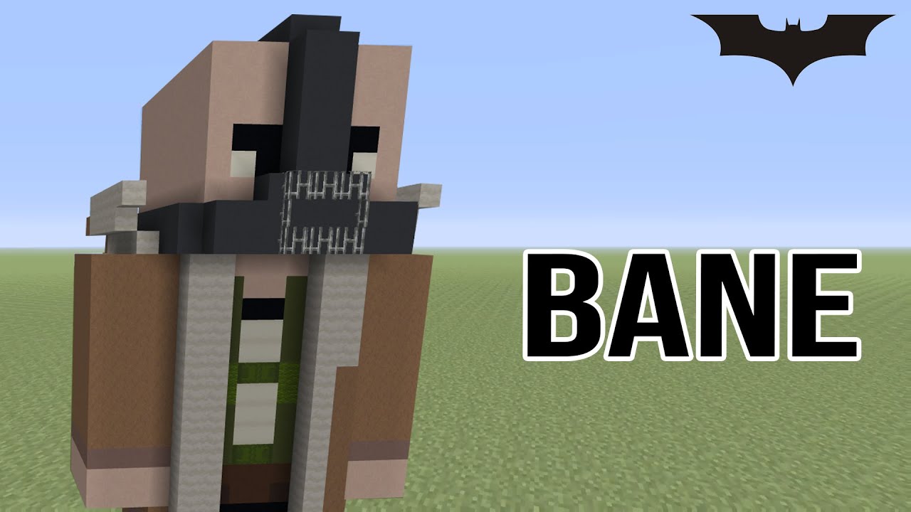 Minecraft | How to Build Bane (The Dark Knight Rises 2012) - YouTube