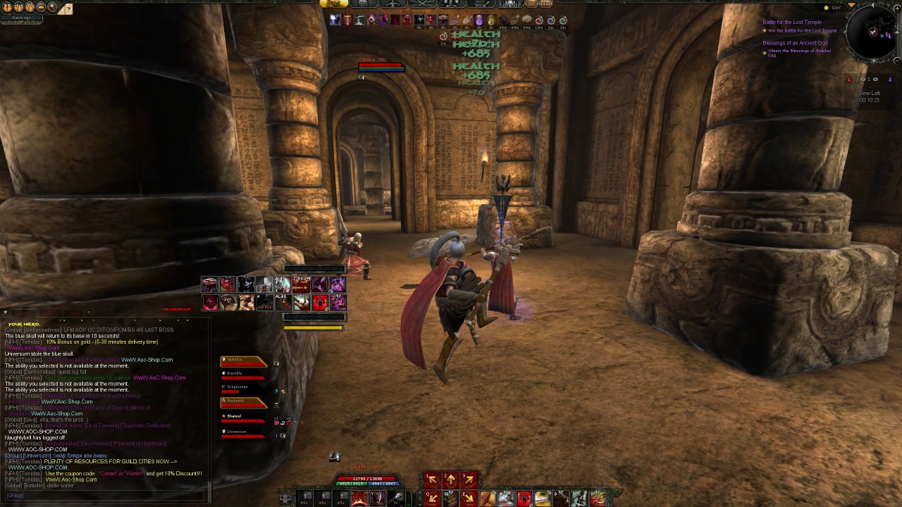 Age of Conan PVP, LT, Dark Templar, 26.06.17 (2) - YouTube