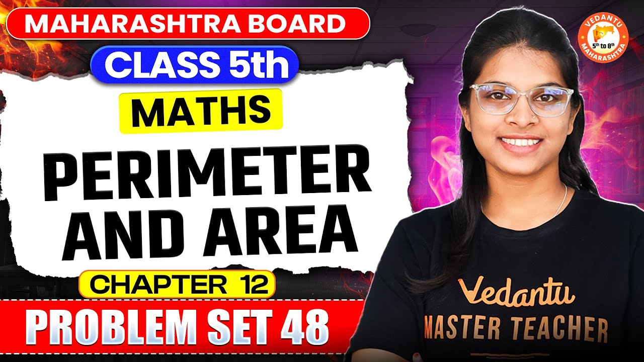 Perimeter & Area Class 5th Problem Set 48 | Maths Class 5 Chapter 12 ...