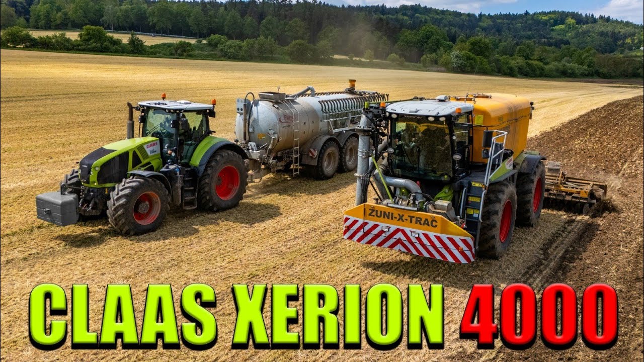 Claas xerion 4000 Saddle Trac Zunhammer Zuni-X-Trac | zapravování ...