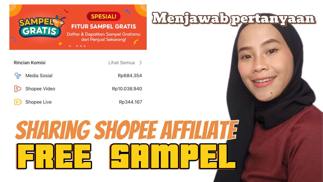 Sharing Shopee Affiliate Program, Free Sampel, Sampel Gratis ...