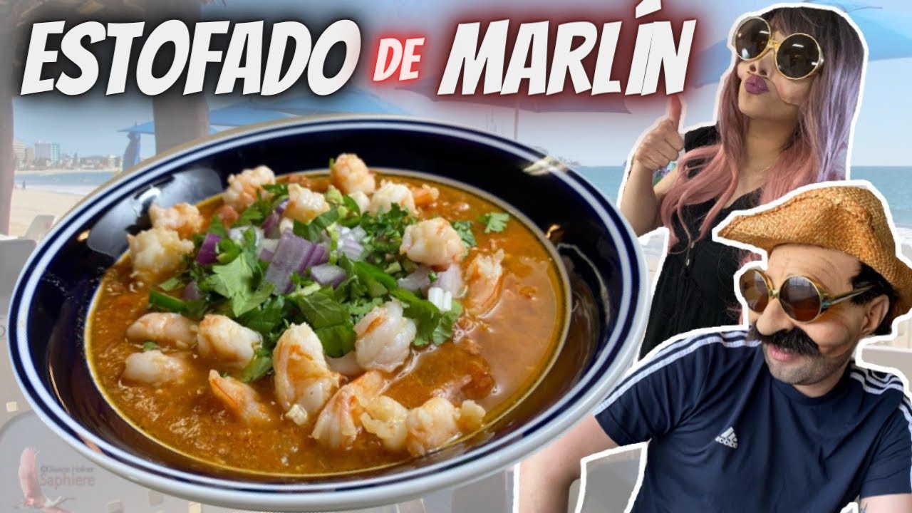 ESTOFADO de MARLIN AHUMADO 🔥 con Camarones | Los Plebones - YouTube