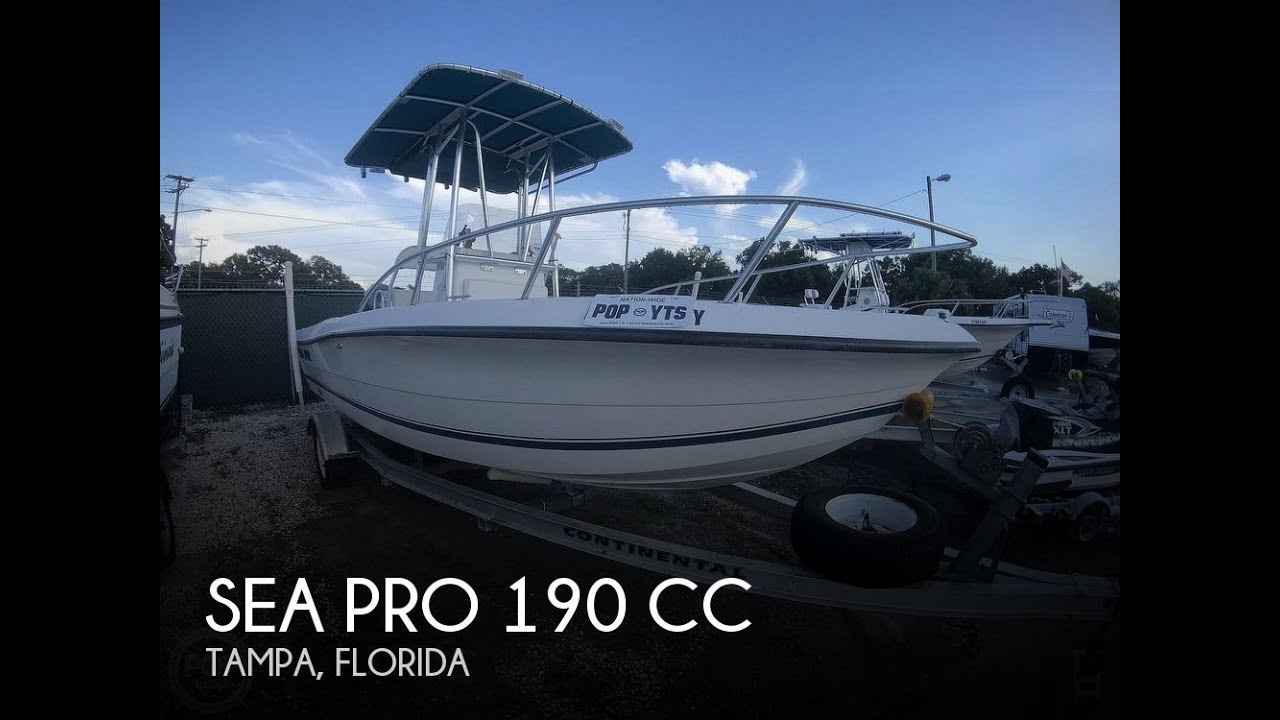[UNAVAILABLE] Used 2002 Sea Pro 190 CC in Tampa, Florida - YouTube