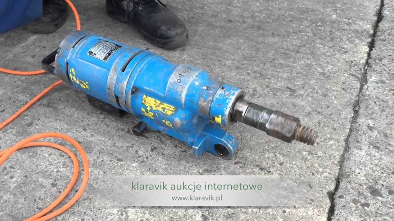 Wiertarka do betonu WEKA DK32 (www.klaravik.pl) - YouTube