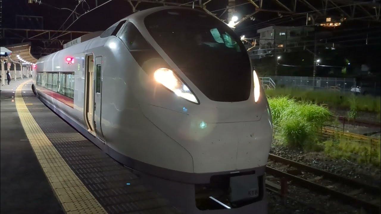 E657系(K18編成)伊東按針祭花火大会号4号 東京行き 伊東駅(JT-26)発車シーン - YouTube