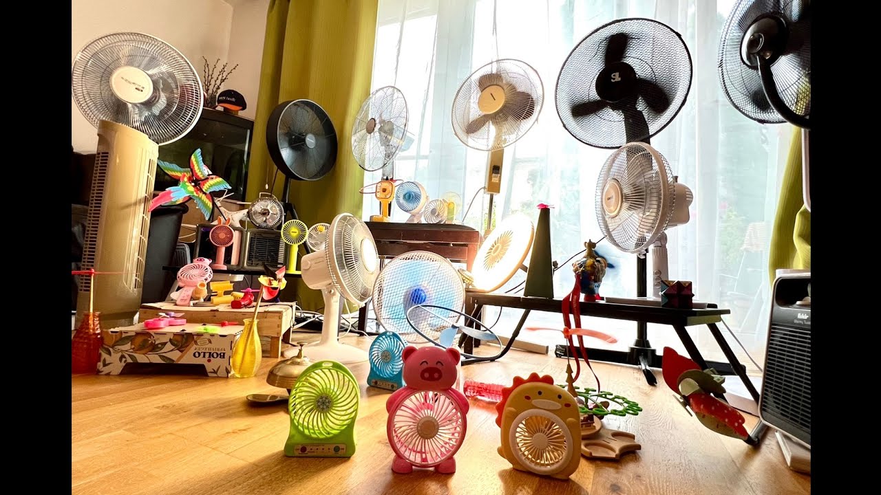 My fan collection 2024 new - YouTube