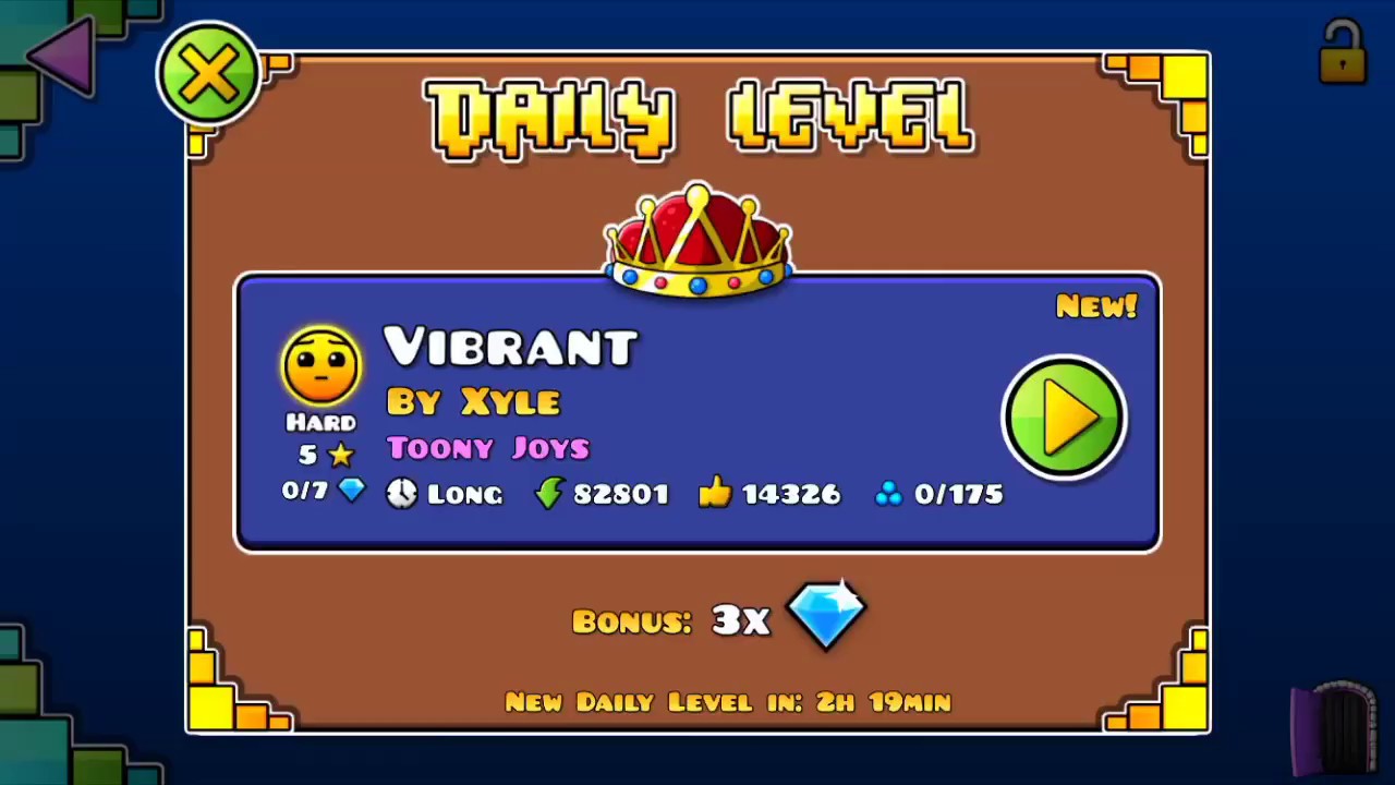 Geometry Dash - Daily Level - YouTube