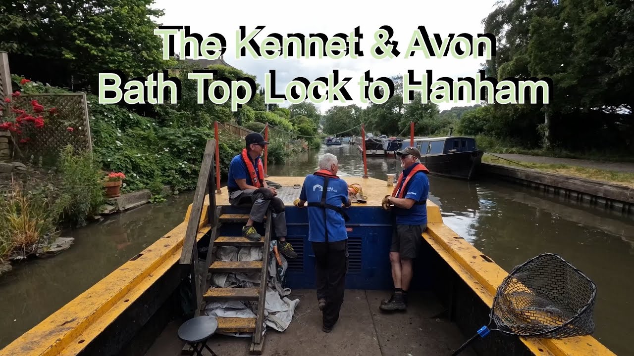 Timelapse of Bath Top lock to Hanham Bristol by canal and river. - YouTube