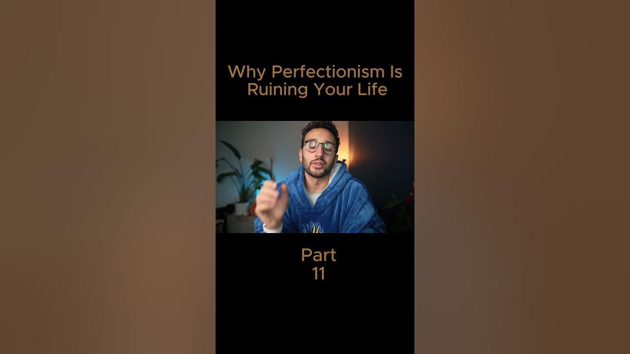 Why Perfectionism Is Ruining Your Life, Talk Ali Abdaal #shorts # ...