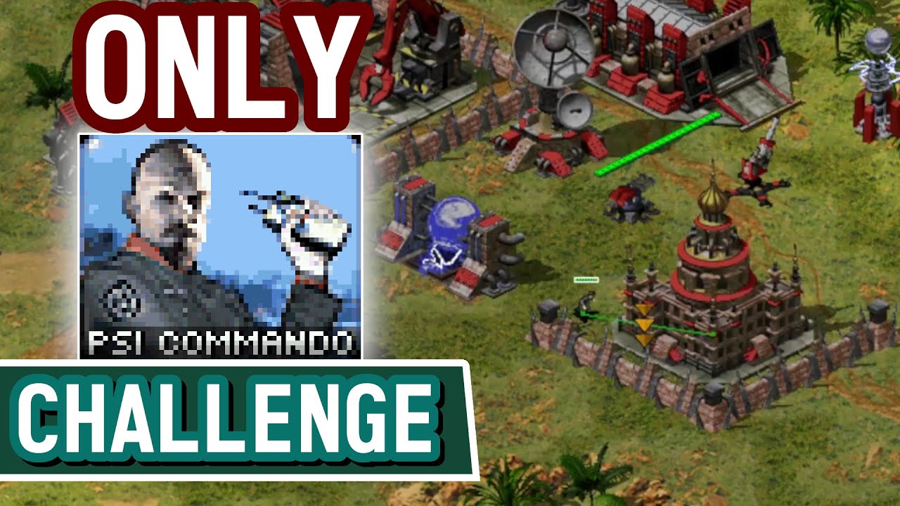 Psi Commandos: One Unit Challenge - Red Alert 2 - Challenge Video - YouTube