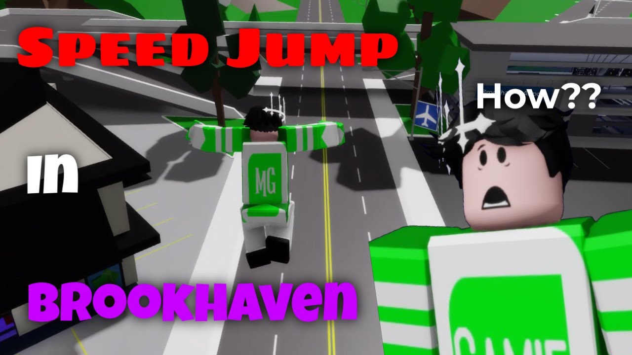 How to speed jump in Brookhaven on PC and mobile | Roblox - YouTube