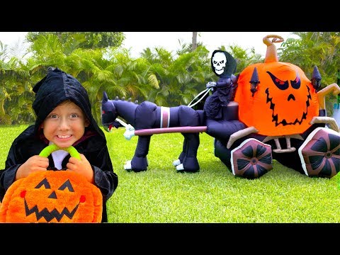 Senya and Halloween Candies scary stories for kids