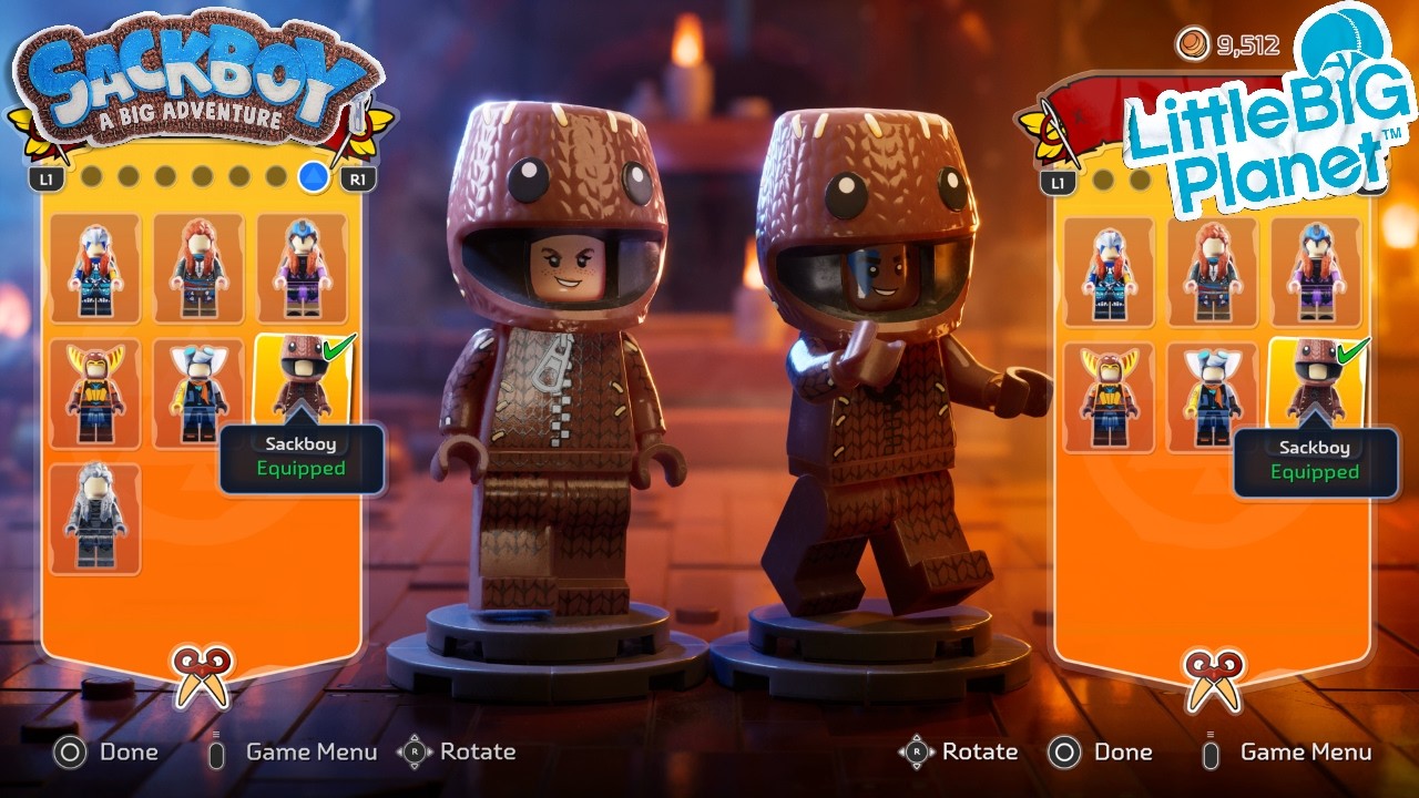 LEGO Horizon Adventures Sackboy Skin 2-Player Local Co-Op PS5 Gameplay ...