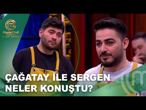Çağatay'ın Sergen İle Konuşması Gündeme Geldi | MasterChef Türkiye All Star Altın Kupa 09.01.2026