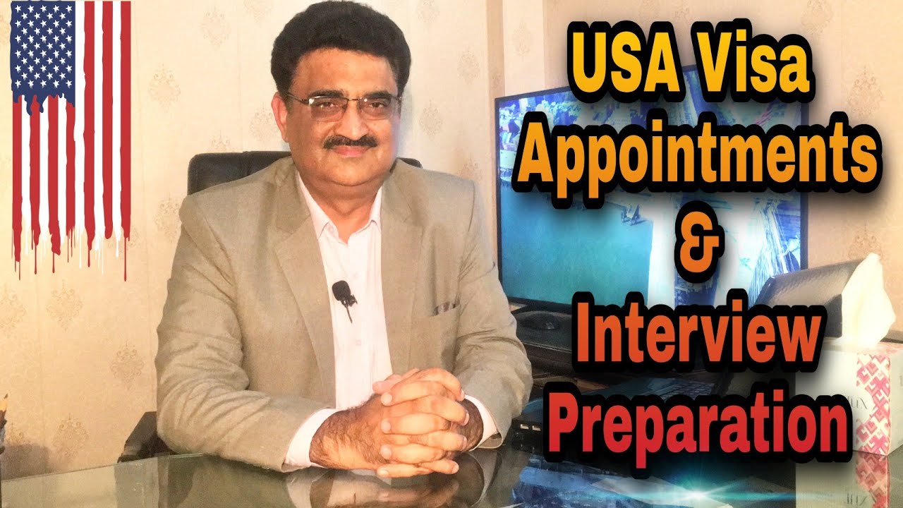 USA Visa Appointments & Interview Preparation | Book Your Slots - YouTube