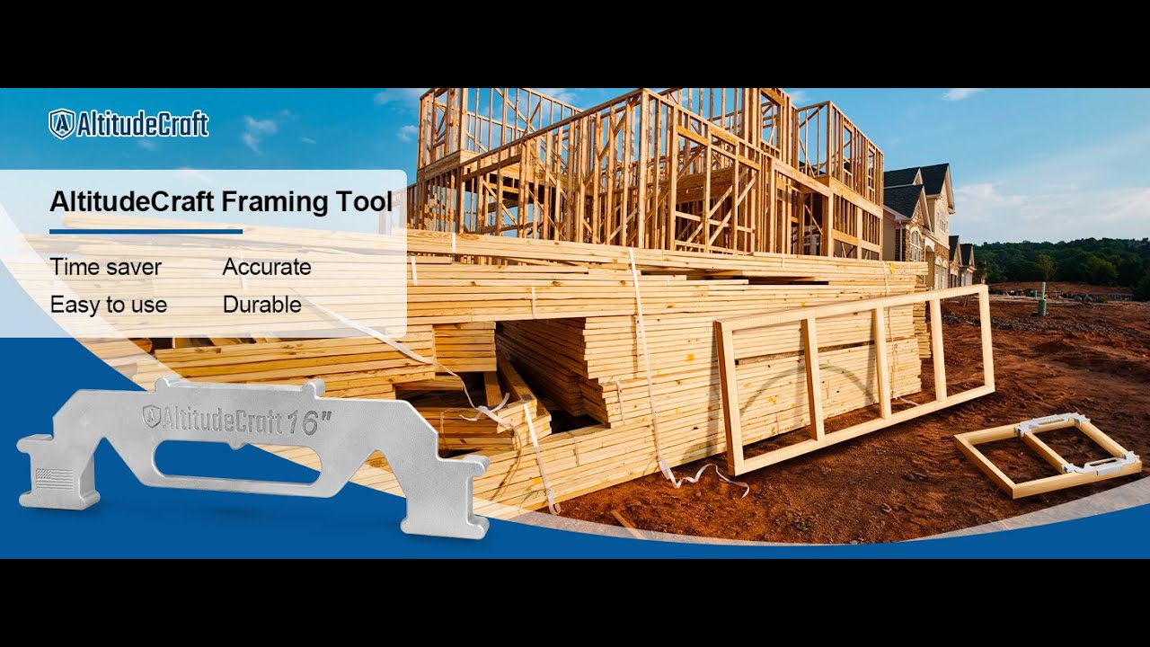 AltitudeCraft Framing Tools - YouTube