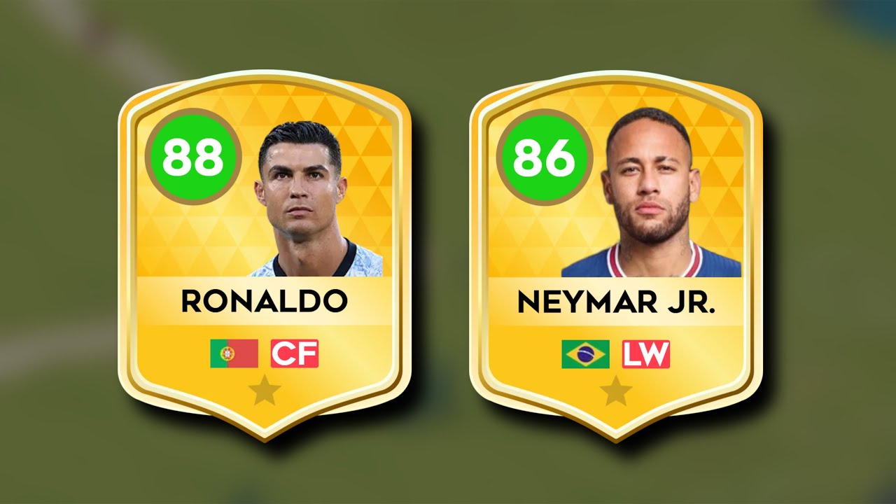DLS 2025| Upgrade old players (Ronaldo 88, Neymar 86) V.I.P - YouTube