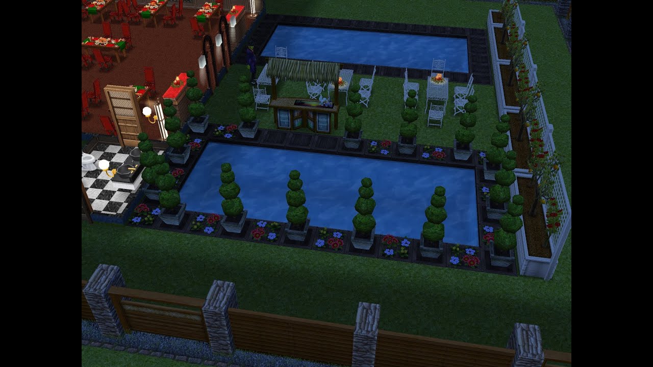 Tour of my Sims Freeplay Restaurant - YouTube