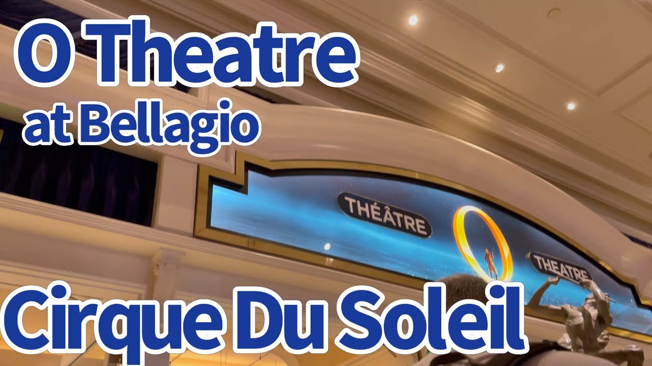 O Theatre Bellagio for Cirque Du Soleil "O" - YouTube