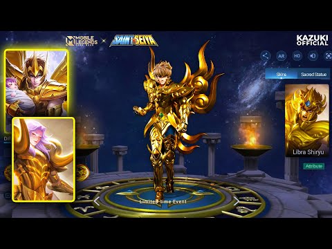 SAINT SEIYA COLLAB SKINS REVIEW | HOK | MOBILE LEGENDS - YouTube