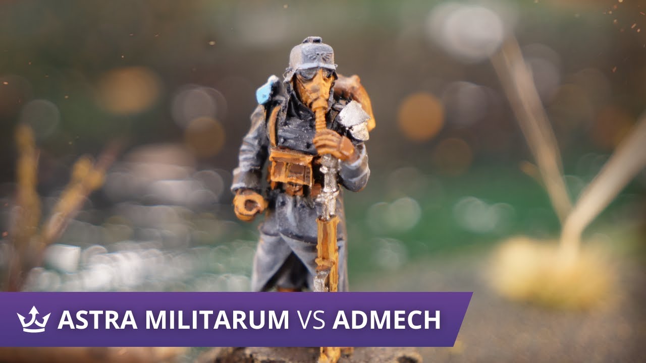 Astra Militarum vs Adeptus Mechanicus - Warhammer 40k 9th Edition ...