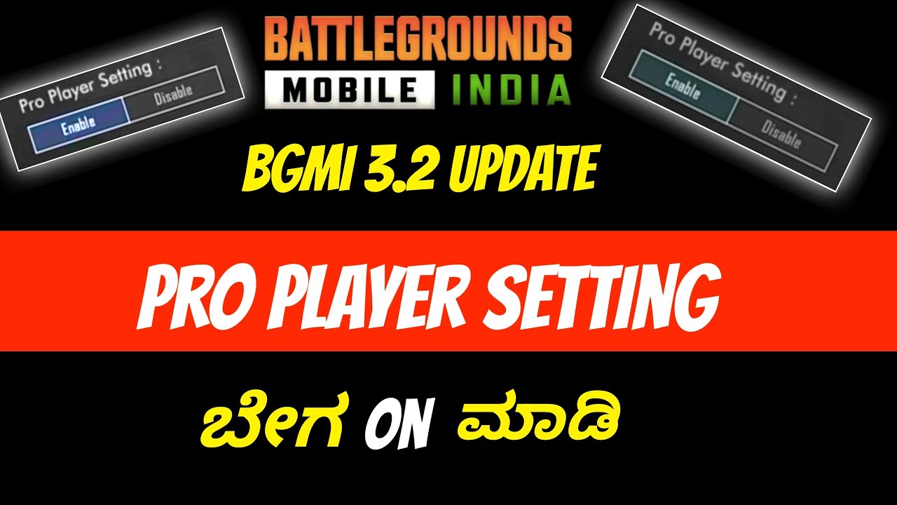 Bgmi 3.2 Pro Player Setting ಬೇಗ On ಮಾಡಿ 😱 | Bgmi Pro Tips & Tricks in ...