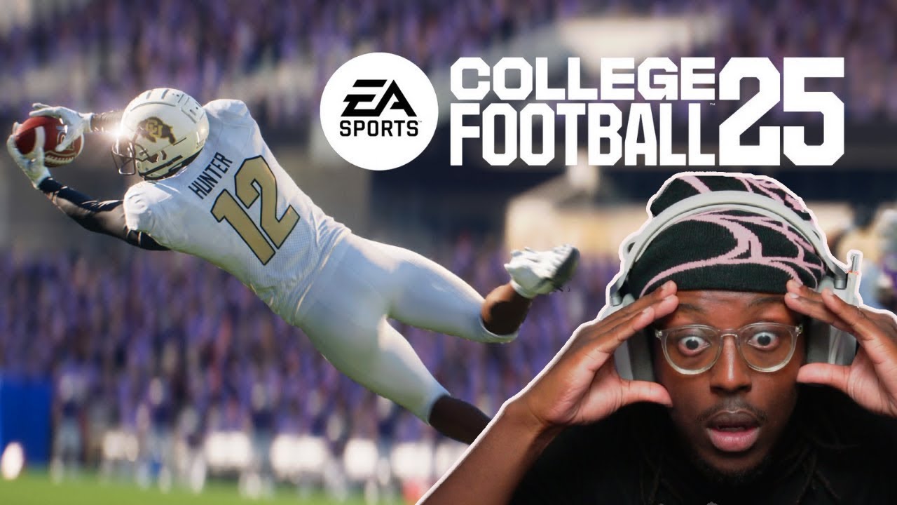 College Football 25 | Gameplay First Look REACTION!!! - YouTube
