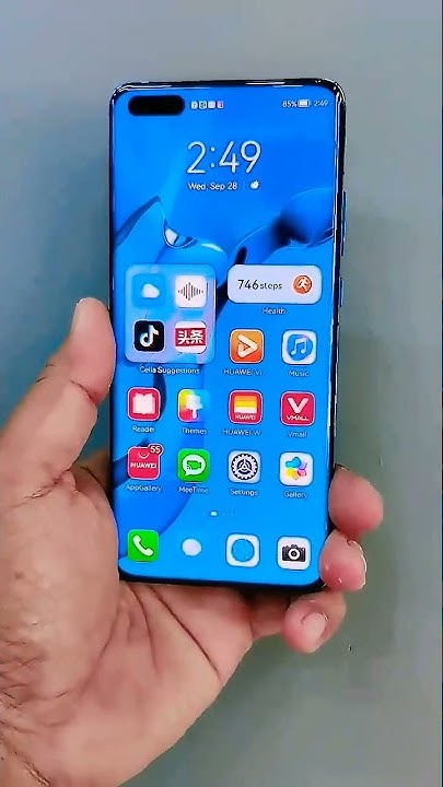 Hauwei P40 Pro. 6.58"(1200×2640pixels), OLED 90Hz, 50MP(2160p),8GB Ram, Chip Kirin 990 5G ...