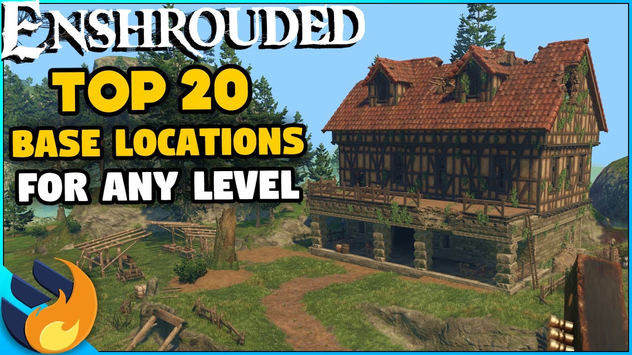 TOP 20 Base Locations In Enshrouded | For All Levels - Beginner To Pro ...