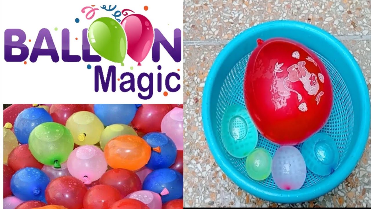 Balloon Magic 🪄 🎈// Pop the Balloons // Magical Video - YouTube