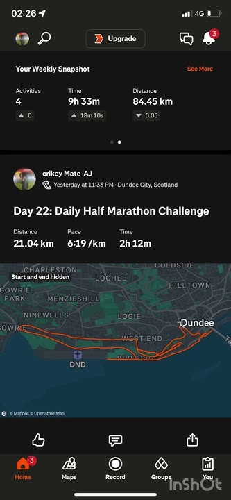 Day 22: Daily Half Marathon Challenge - YouTube