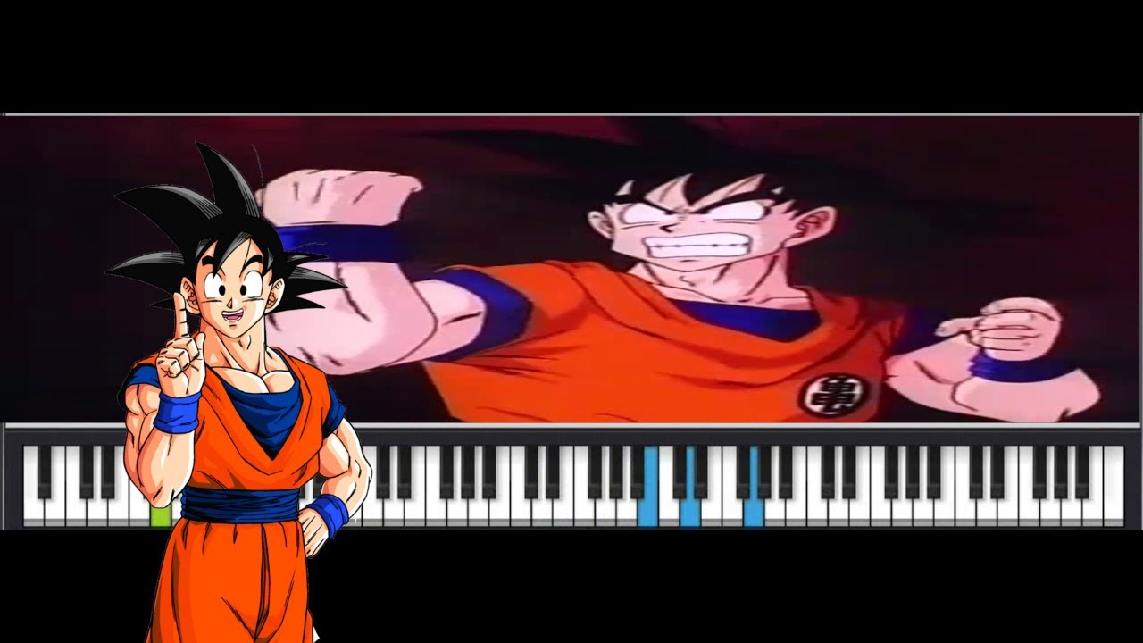 Dragon Ball Z Chala Head Chala (Everyone Piano) - YouTube
