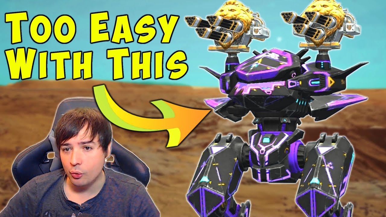 TOO EASY with AVENGER AO JUN - War Robots Mk2 Free For All Gameplay WR ...