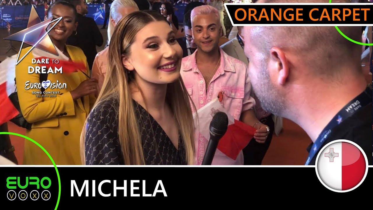 MALTA EUROVISION 2019: Michela Pace - 'Chameleon' (ORANGE CARPET ...