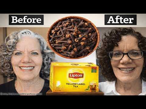 STOP Gray Hair Naturally! 💥 🌿 Cloves ☕ Coffee 🍵 Black Tea DIY Hair Remedy