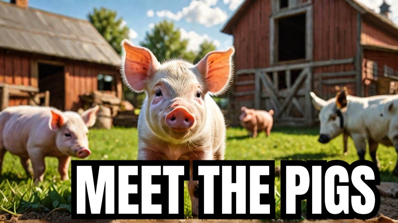 Piggy Fun Facts: Meet Our Farmyard Friends! - YouTube