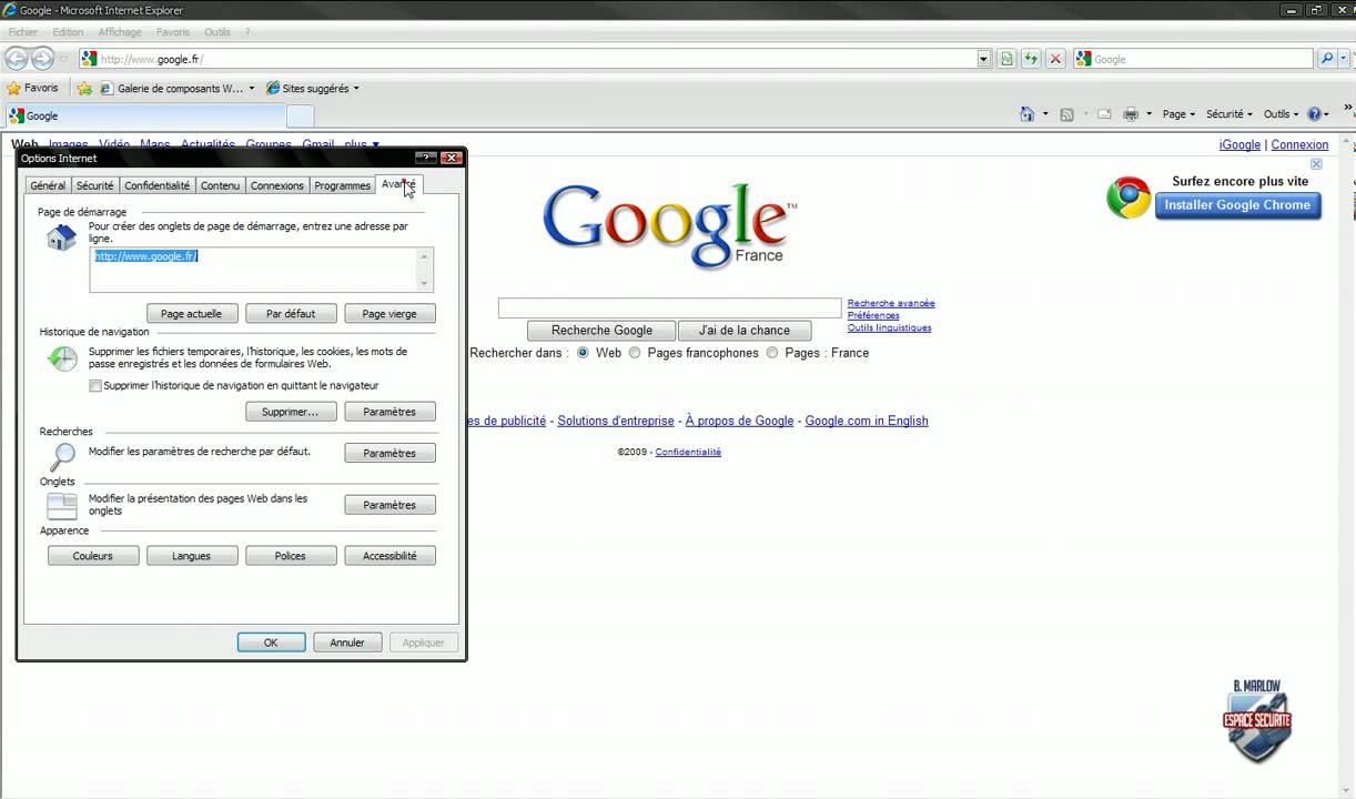 Vider le cache Internet Explorer automatiquement - YouTube